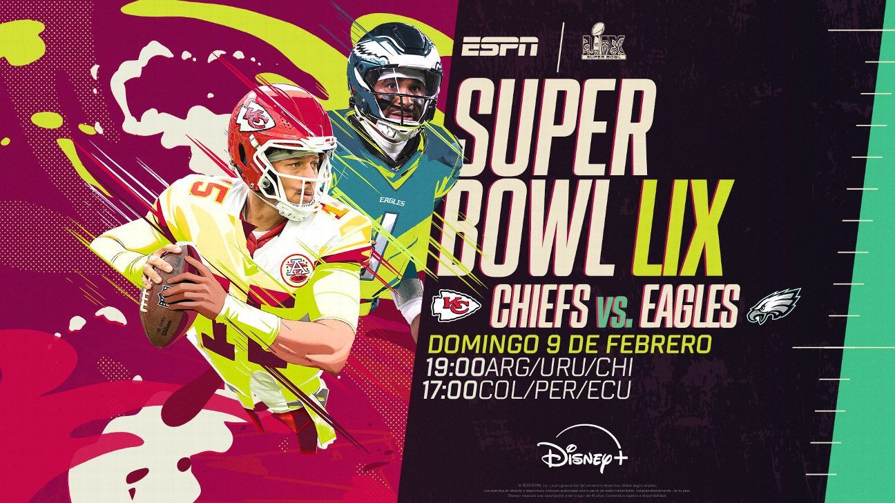 ¿Cuándo es el Super Bowl LIX Kansas City Chiefs vs. Philadelphia Eagles? Día, hora y TV en vivo ...