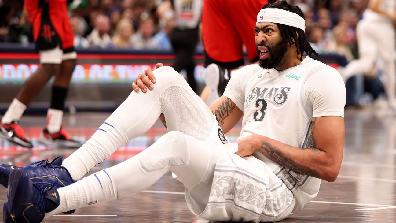 Mavs: Anthony Davis está mejorando, pero sin fecha de regreso - ESPN