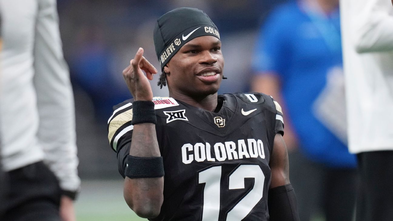 Travis Hunter, ganador del Heisman, enlistado en Combinado de NFL - ESPN