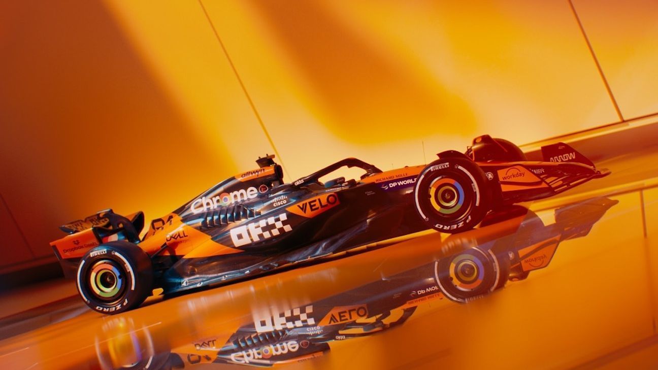 Ranking de los mejores diseños de los autos de Fórmula 1 en 2025 - ESPN