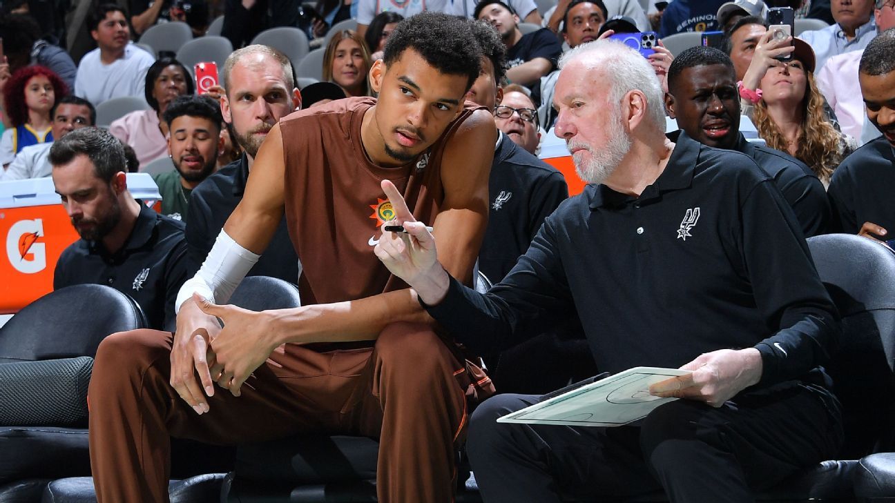 Spurs, Wemby y Pop: De la esperanza a la incertidumbre - ESPN