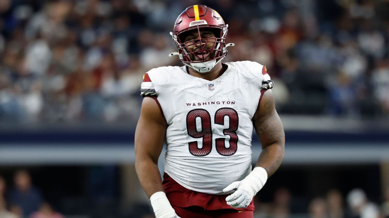 Jonathan Allen recibe permiso de Commanders de buscar canje - ESPN