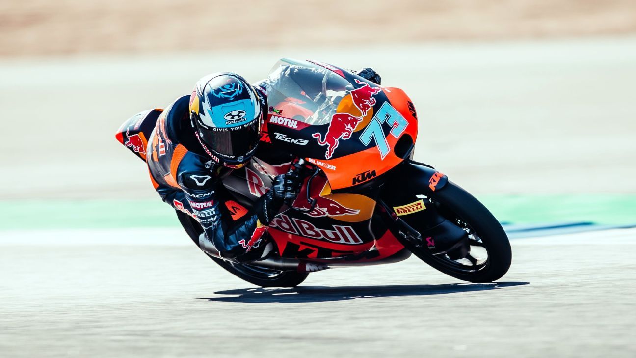 Moto3: Valentín Perrone pasó su primera clasificación mundialista - ESPN