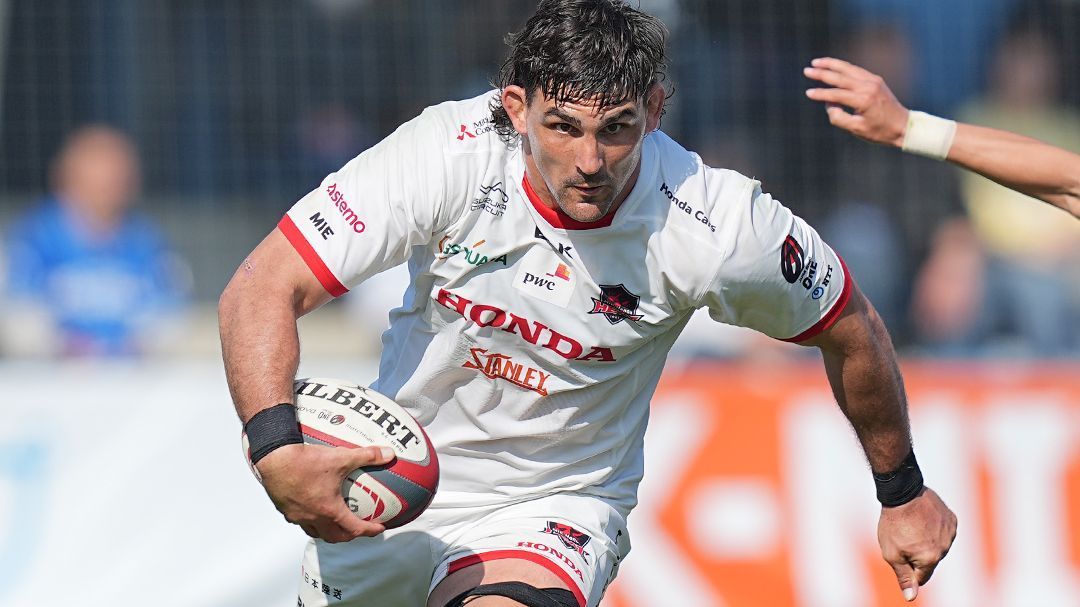 Matera marcó su tercer try en la temporada de la League One de Japón - ESPN