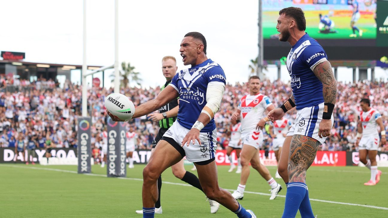 Dragons suffer fresh blows in defeat against Bulldogs - ESPN