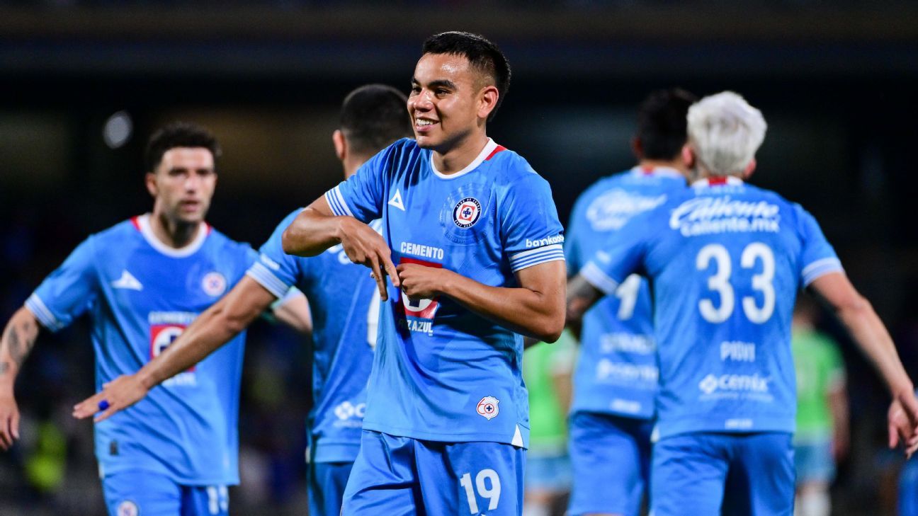 Cruz Azul avanzó con goleada a Cuartos de Final de Champions Cup - ESPN