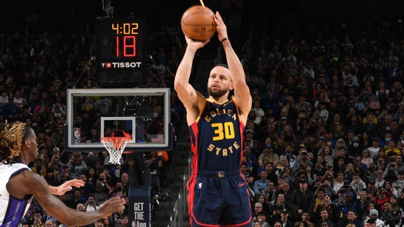 Stephen Curry: cronología del récord de triples en la cultura pop - ESPN
