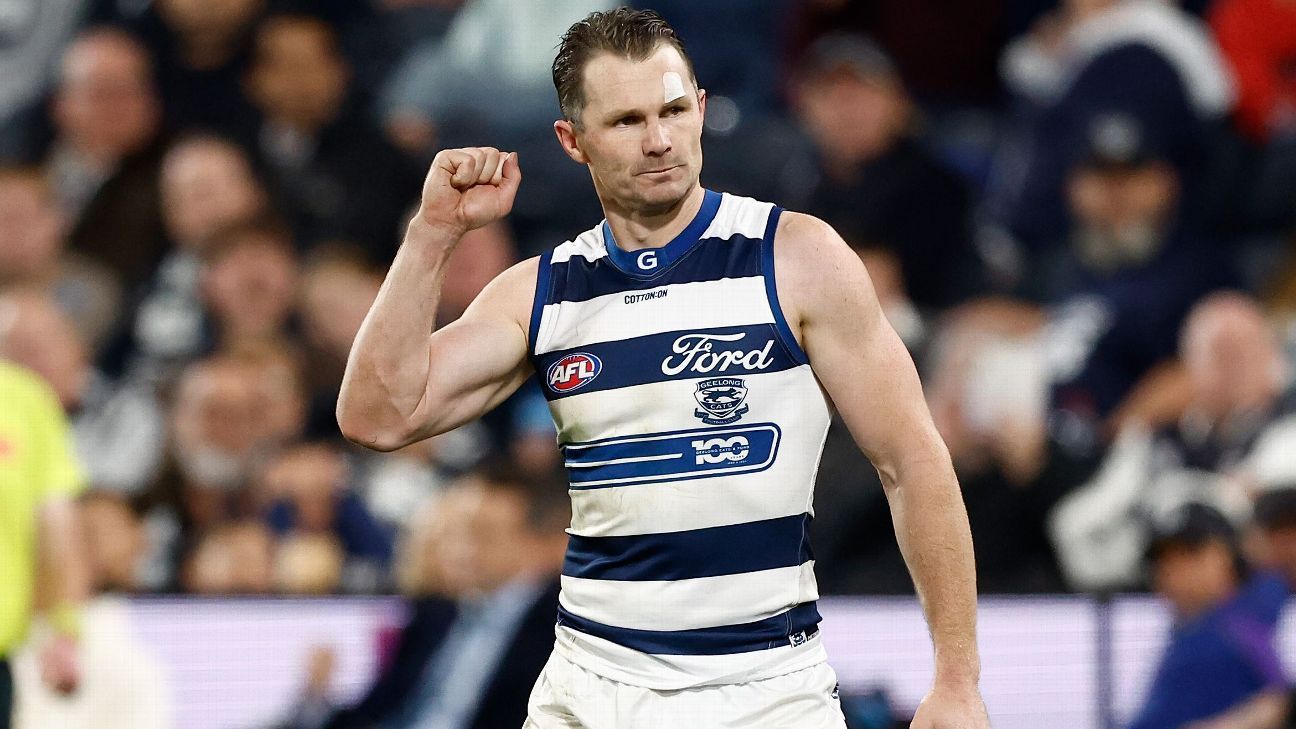AFL: Dangerfield stars as Geelong keep Demons winless - ESPN