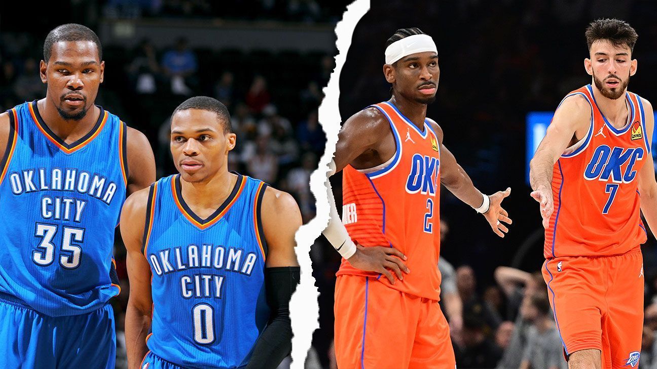 ¿Qué versión del OKC Thunder fue la mejor? ¿2011-12 o 2024-25? - ESPN