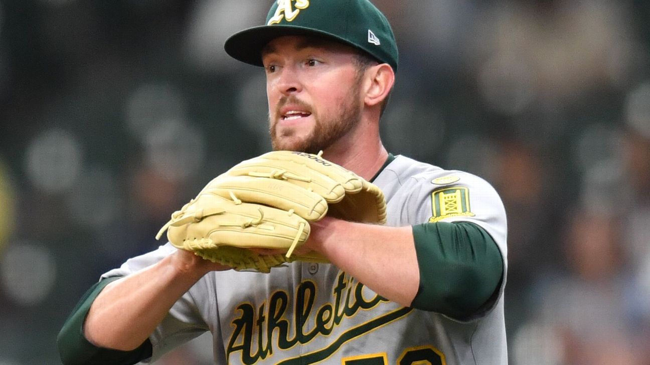 Athletics starter Jeffrey Springs exits loss in third inning - ESPN