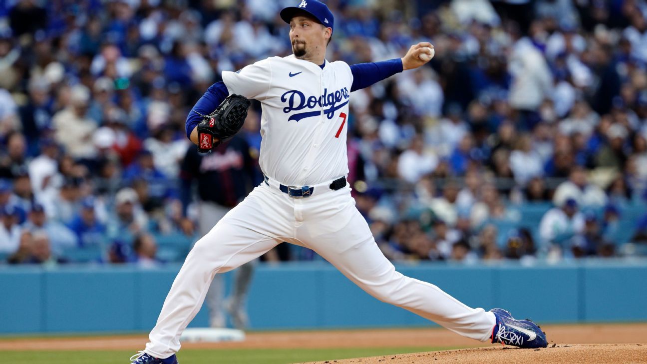 Blake Snell dejará de lanzar y será reevaluado - ESPN