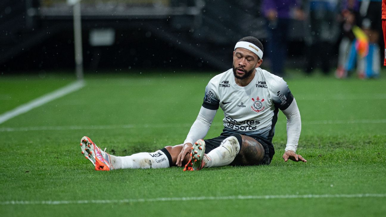 Memphis mist belangrijk duel in Copa Sudamericana door enkelblessure - ESPN