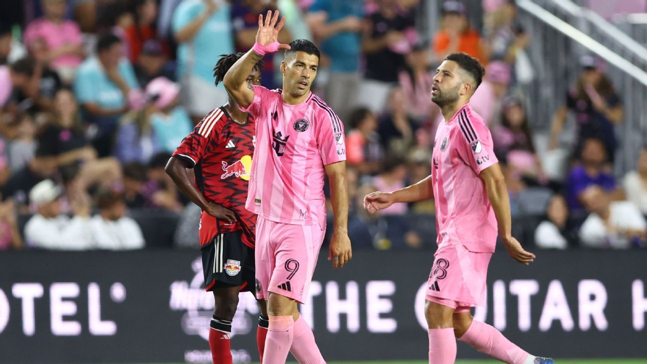 Luis Suárez marcó para Inter Miami ante New York RB por la MLS - ESPN