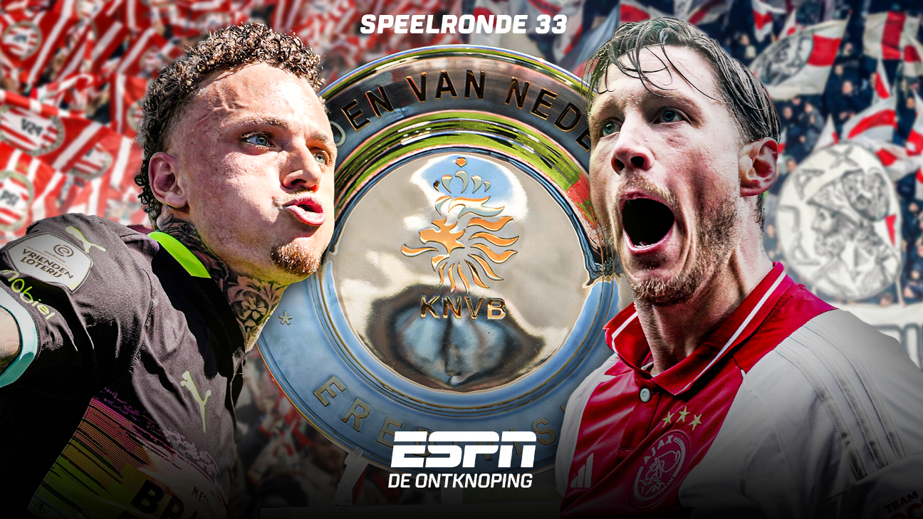 Lees terug: PSV pakt koppositie over van Ajax, Almere City gedegradeerd ...