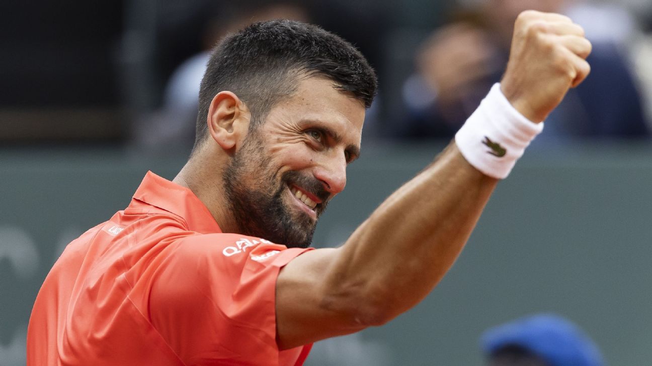 Así quedó el cuadro principal de Novak Djokovic en Roland Garros 2025 ...