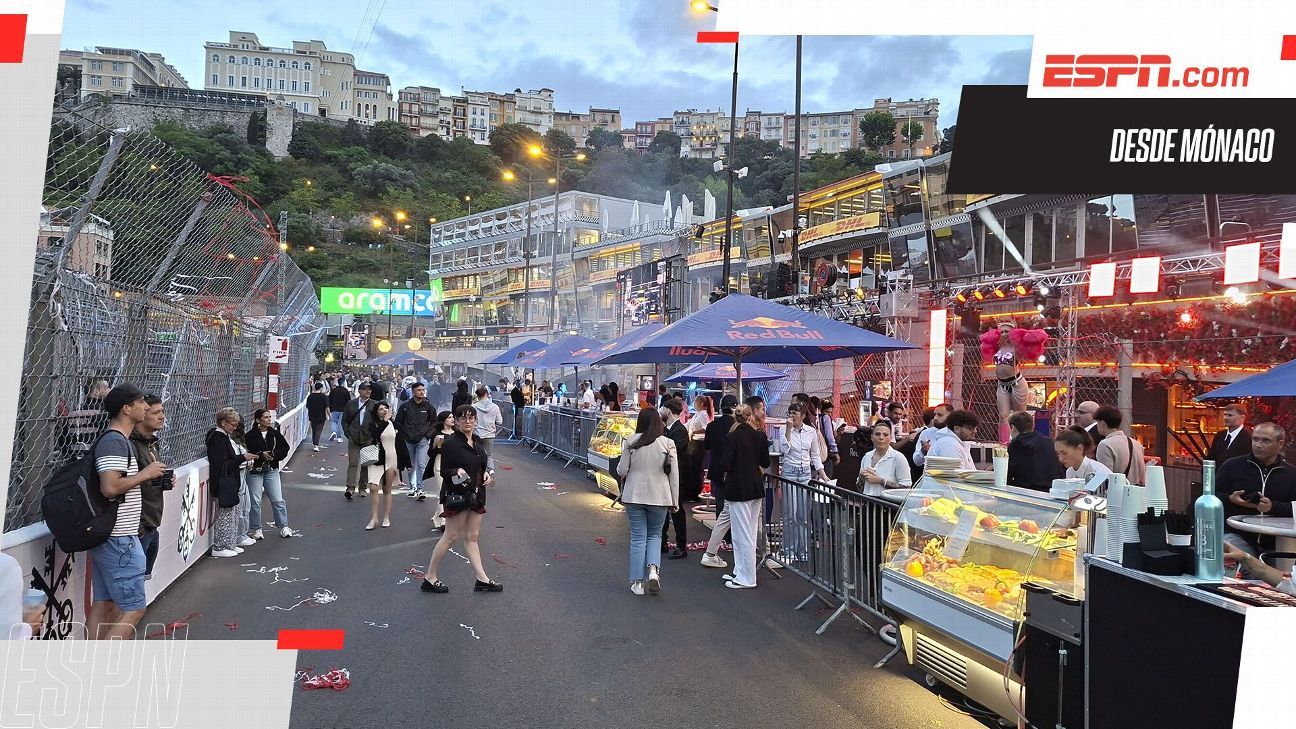 Protocolo y fiesta total, solo en el GP de Mónaco de F1 - ESPN