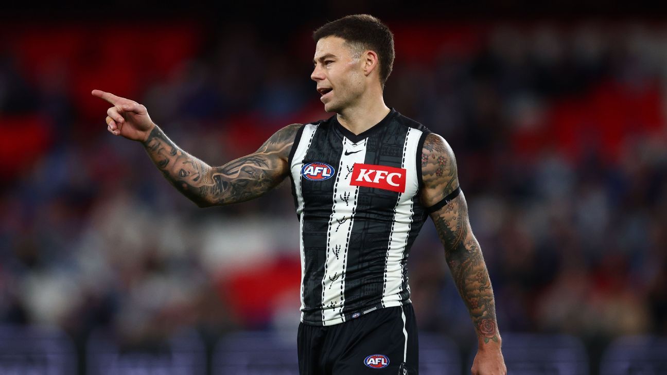 Suns miss out after Jamie Elliott re-signs with Magpies - ESPN