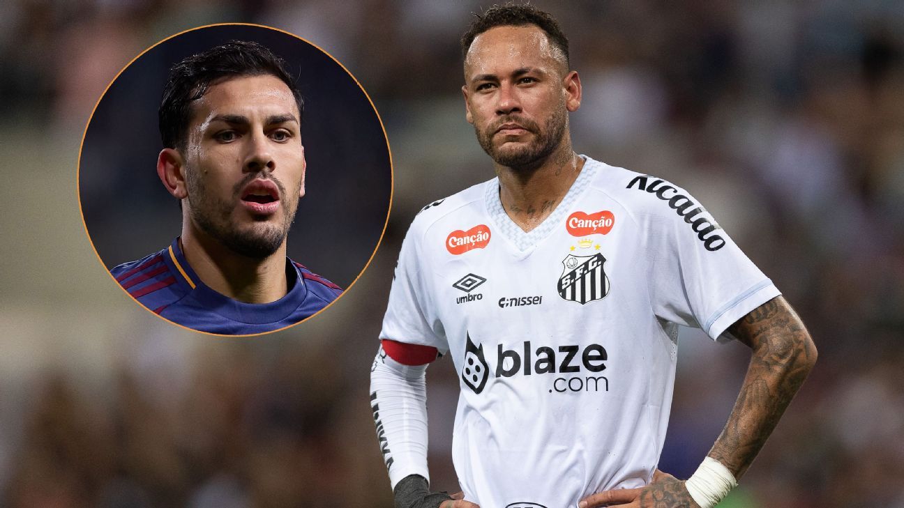 ¿Y si te llama Ney? Paredes habló de la chance de jugar en Santos - ESPN
