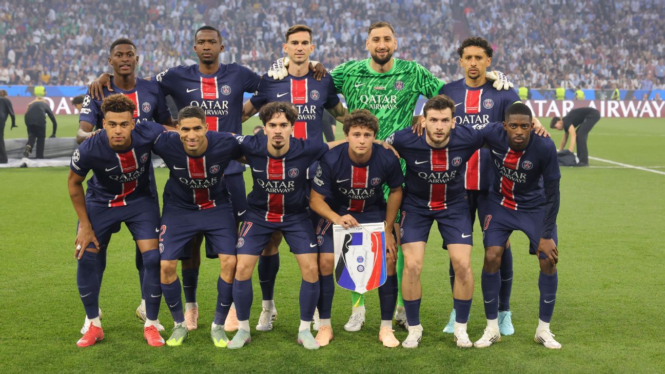 PSG vs Atlético: alineaciones para Mundial de Clubes - ESPN