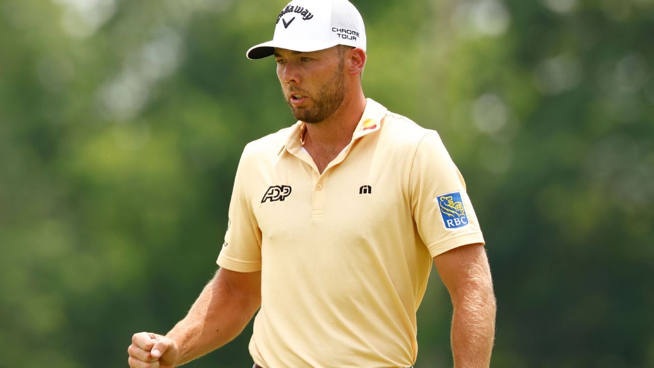 Sam Burns lidera un muy exigente US Open - ESPN