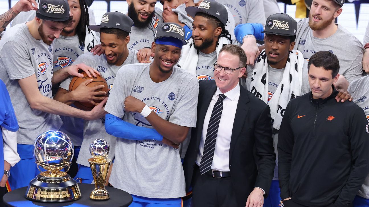 NBA Finals: Oklahoma City Thunder, el campeón ideado por un genio ...