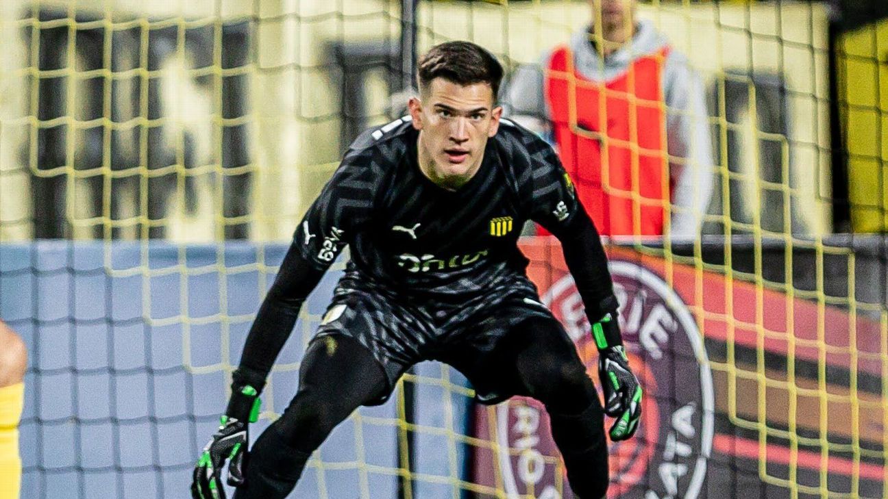 Kevin Morgan, el golero de Peñarol que podría debutar en el clásico ...