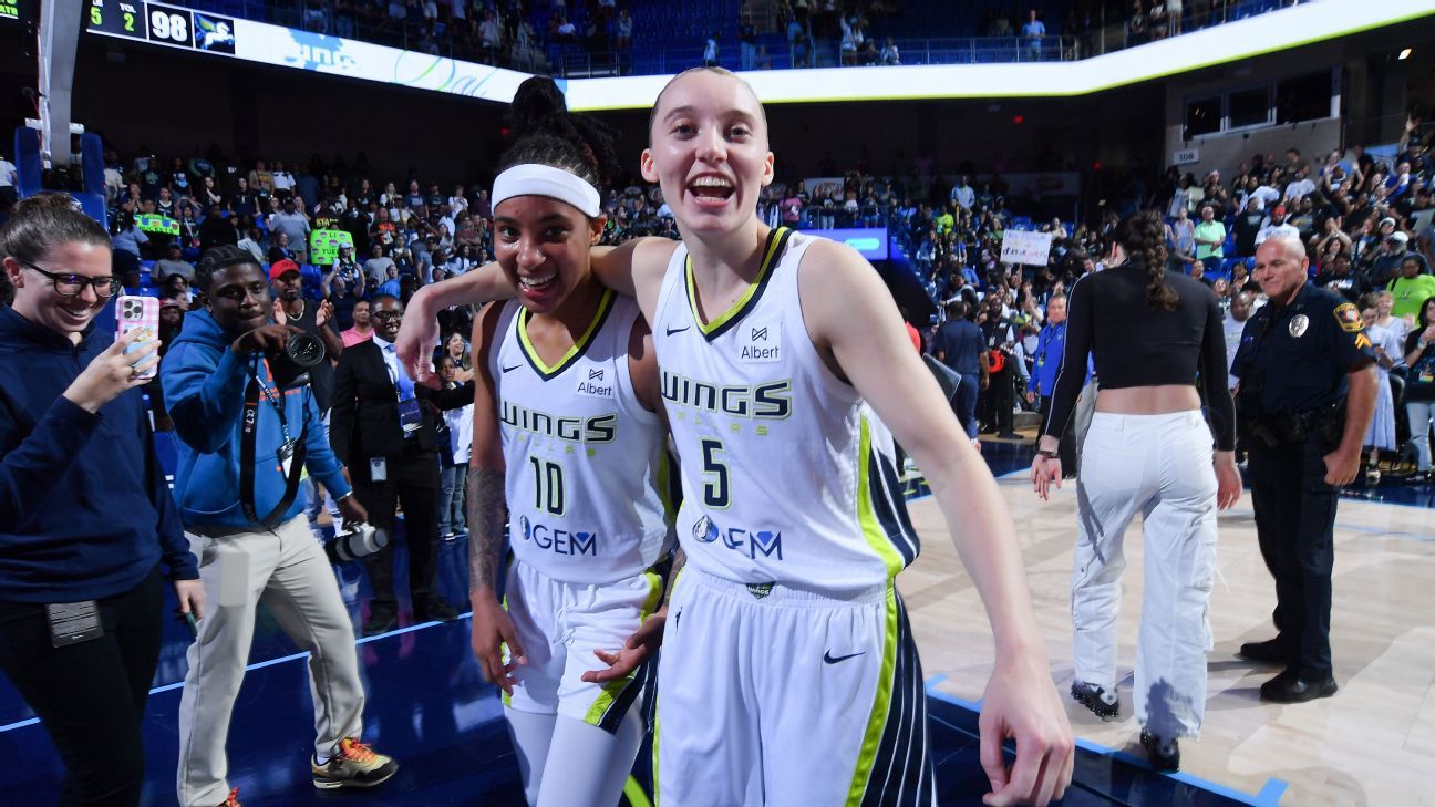 Paige Bueckers aporta 23 puntos para la victoria de Wings - ESPN