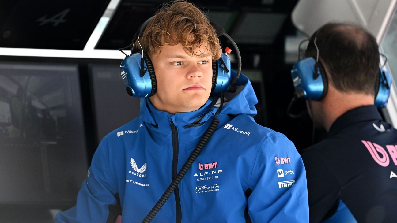F1: Paul Aron alzó la mano adentro de Alpine - ESPN