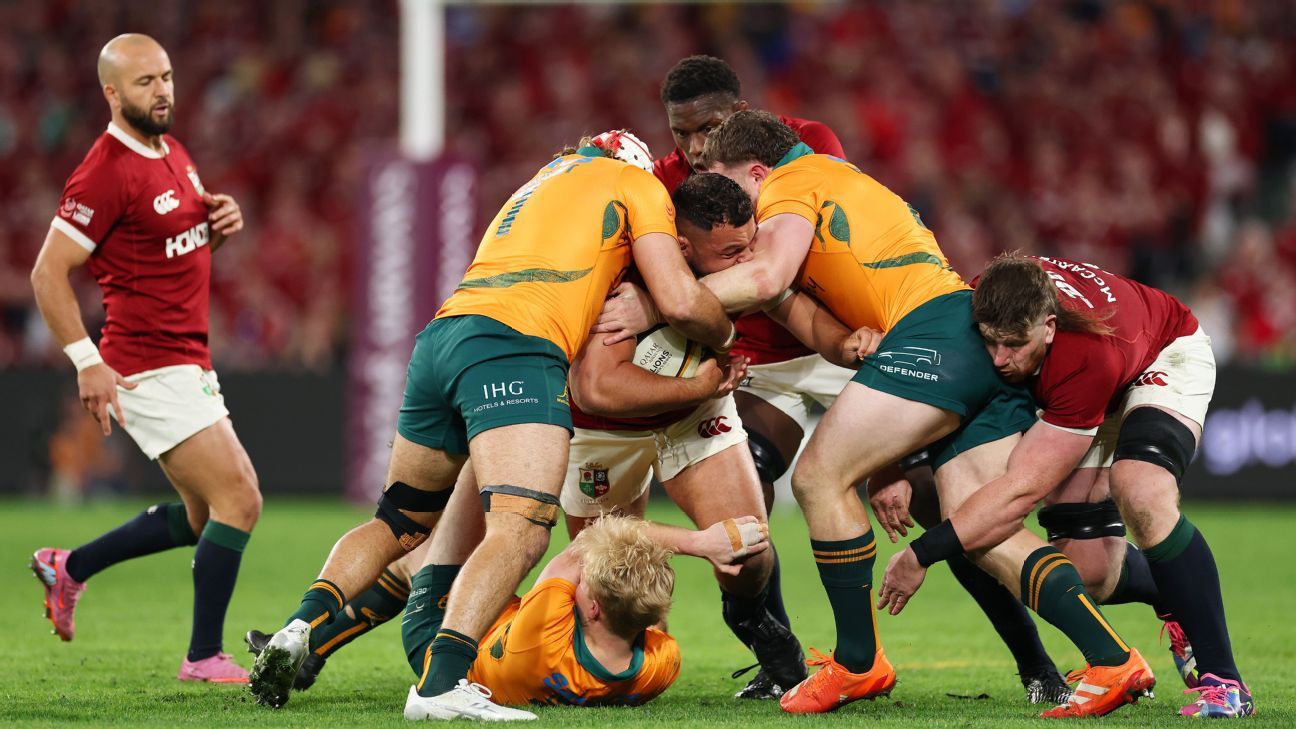 Australia vs. British and Irish Lions: Live score and updates - ESPN