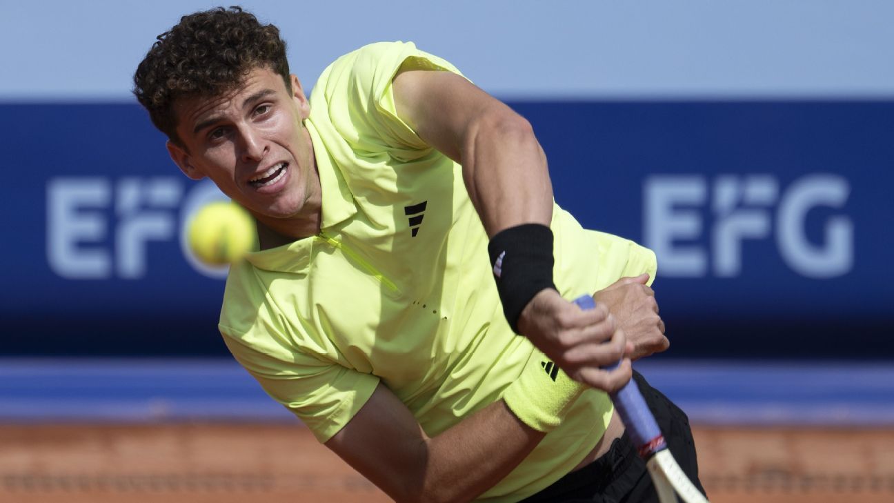 El increíble ascenso en el ranking ATP de Juanma Cerúndolo tras perder la final de Gstaad ante ...