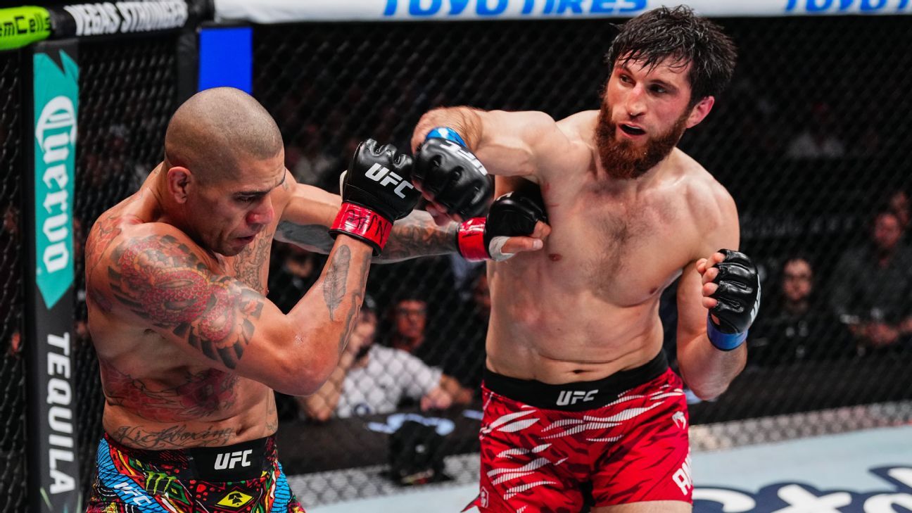 Pereira busca recuperar el título contra Ankalaev en UFC 320 - ESPN