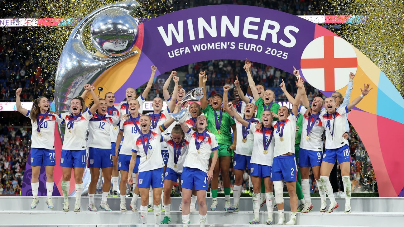 Euro 2025 final as it happened: England repeat as champions - ESPN