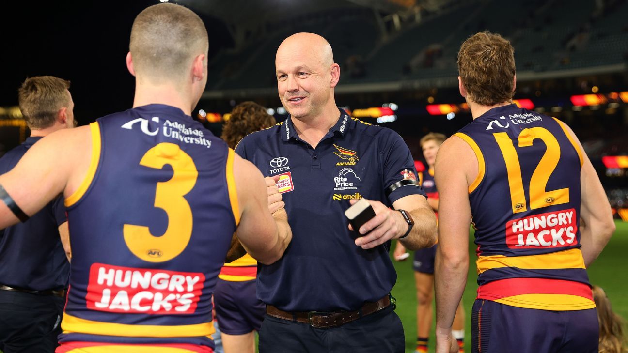 'Had our measure': High-flying Crows wary of Hawks - ESPN