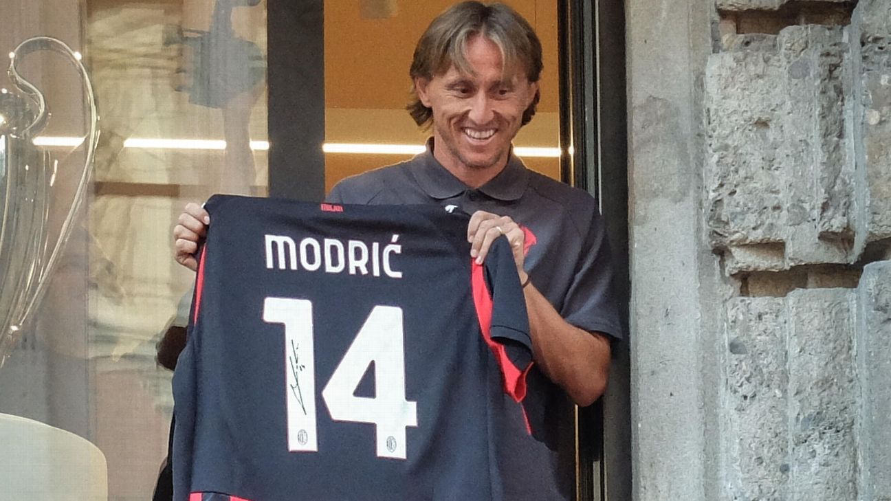 Modric: "Milan era lo que es hoy Real Madrid" - ESPN