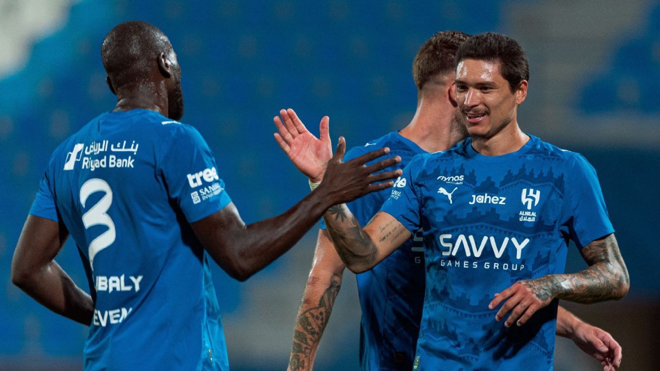 Darwin Núñez cerró la pretemporada con gol y asistencia en un amistoso de Al-Hilal - ESPN