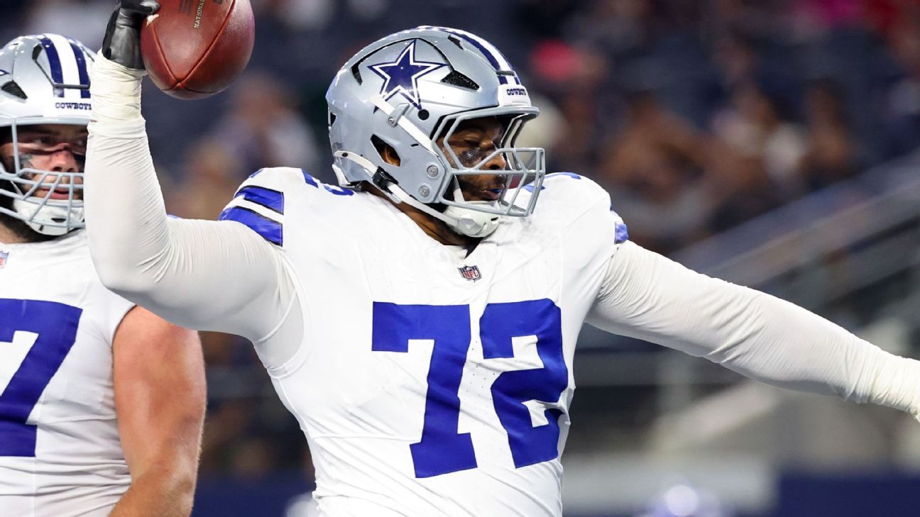Cowboys release offensive lineman La'el Collins - ESPN