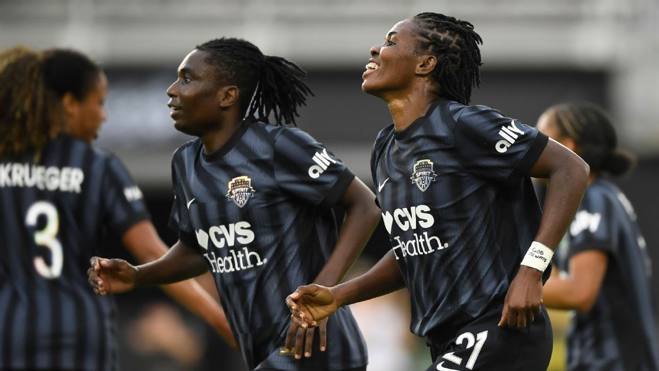 Rosemonde Kouassi enjoys breakthrough spell for Washington Spirit as ...