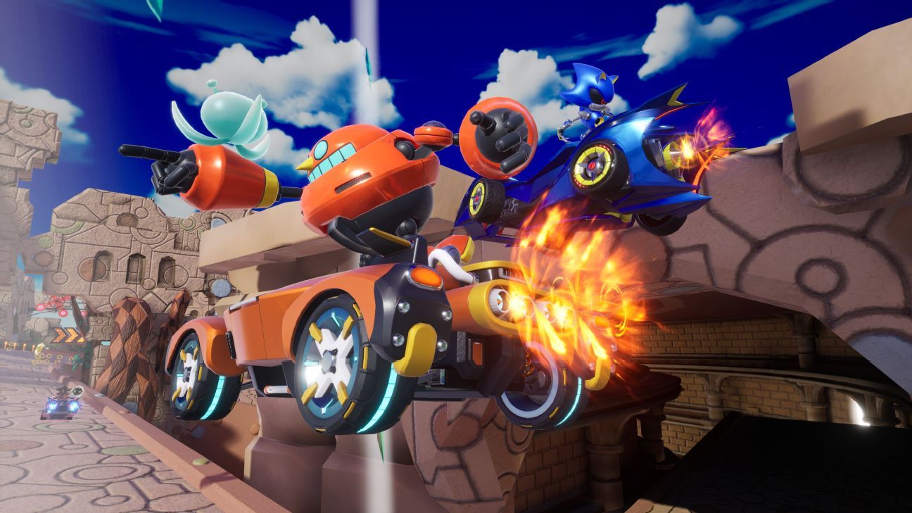 Primer vistazo a Sonic Racing Crossworlds: modos, karts y gadgets - ESPN