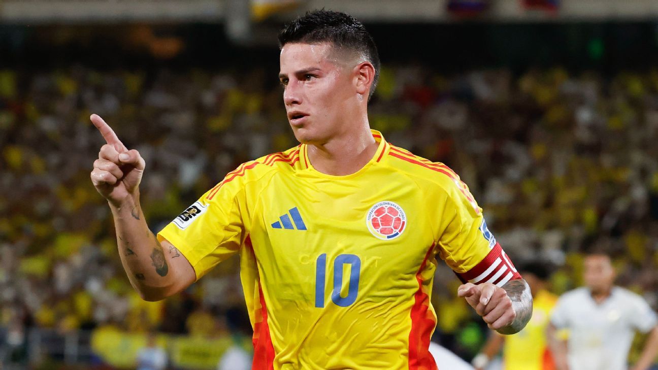 Colombia vs Bolivia: James marca golazo y supera récord de Falcao en ...