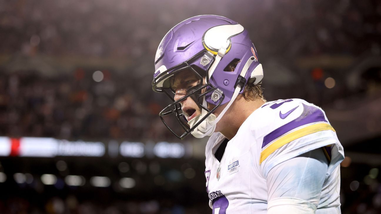 J.J. McCarthy y Vikings amargan debut de Ben Johnson con Bears - ESPN