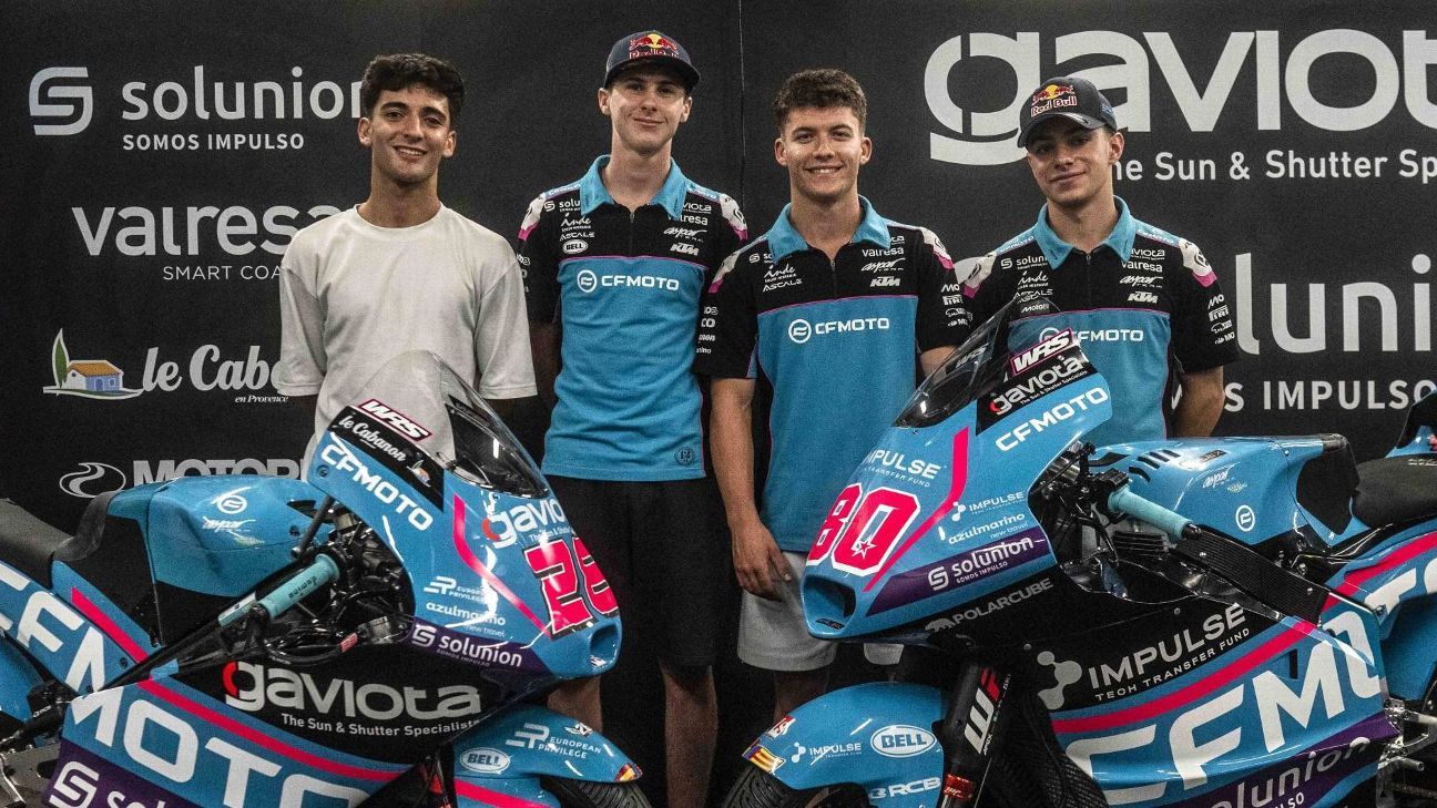 Marco Morelli vuelve al Aspar Team para competir en Moto3 en 2026 - ESPN