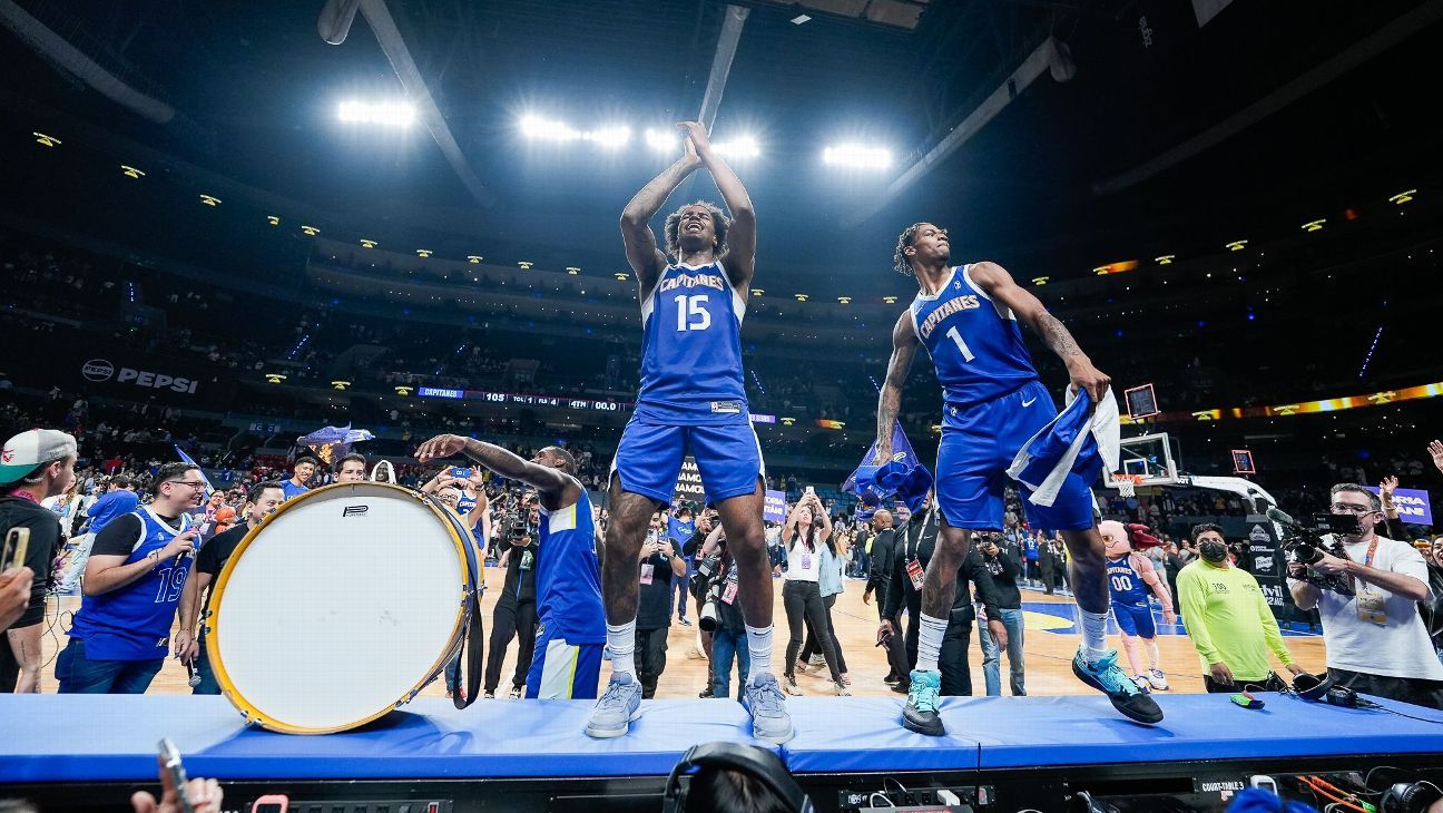 Capitanes revela calendario en la NBA G League - ESPN