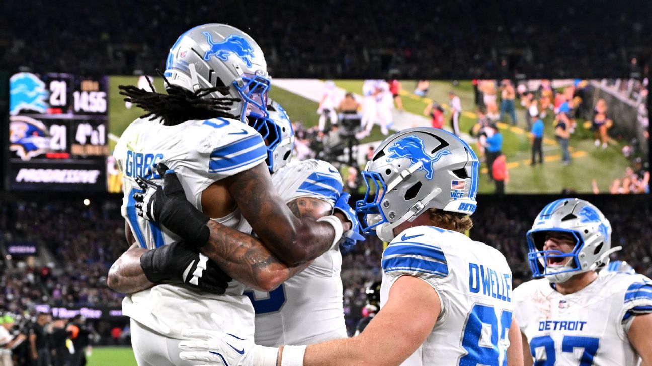 NFL: Lions quebram tabu, dominam Ravens na defesa, e vencem em ...