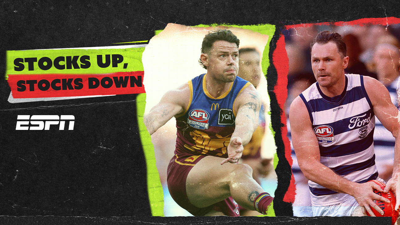 AFL Grand Final: Brisbane's Neale gamble pays off; Cats stars can't ...