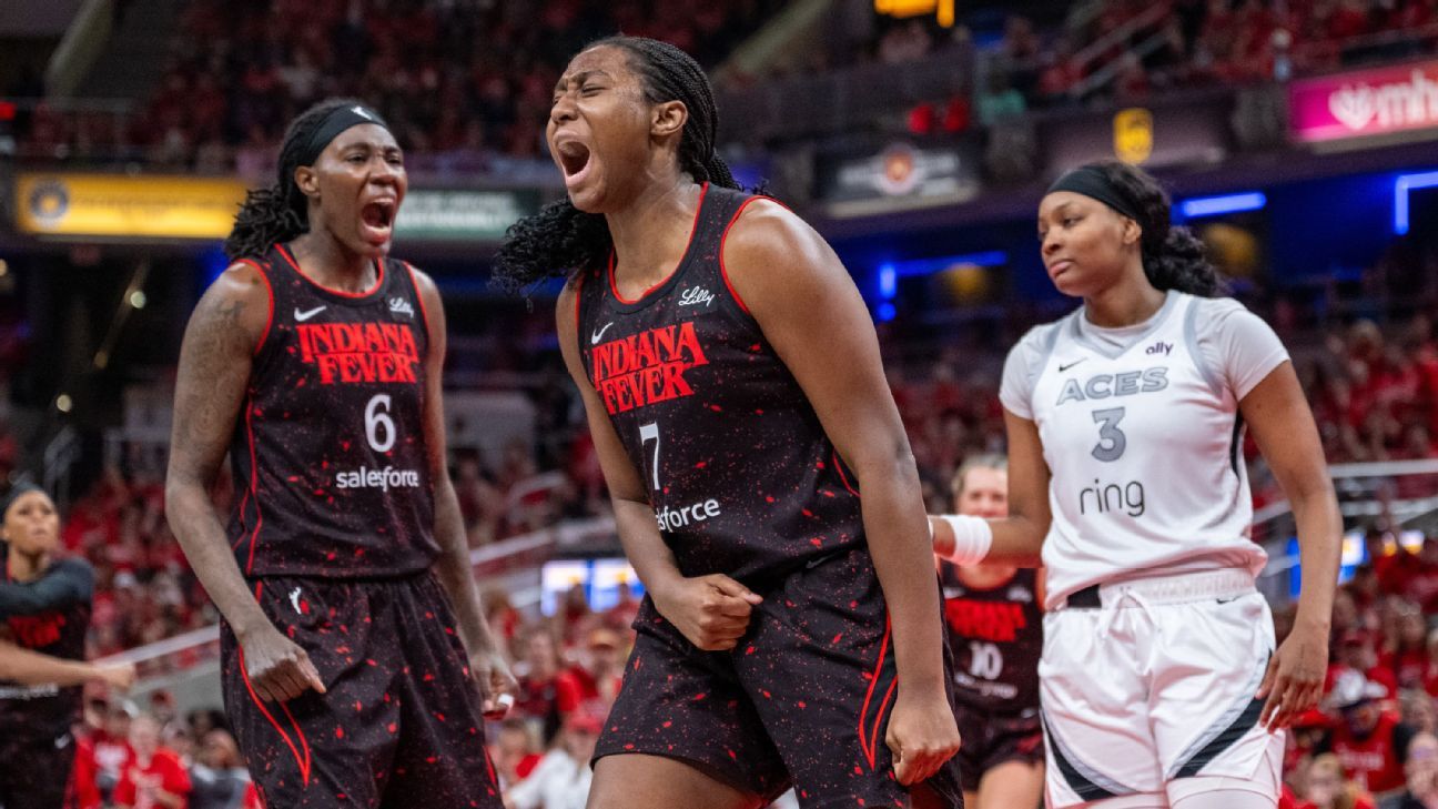 WNBA Playoffs: Fever vence a Aces y fuerza un 5to juego de semis - ESPN