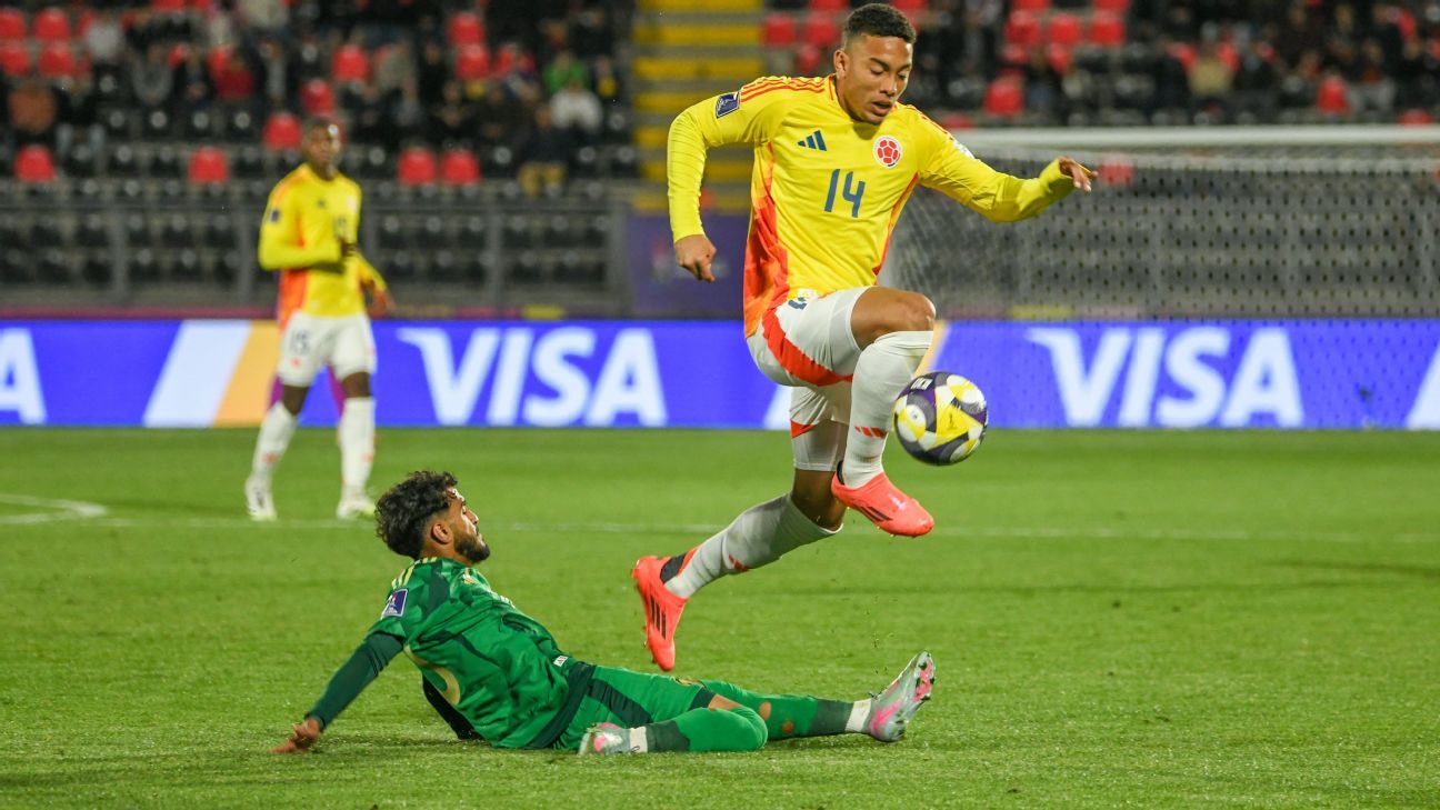 Colombia debutó con victoria a Arabia en el Mundial Sub 20 de Chile ...