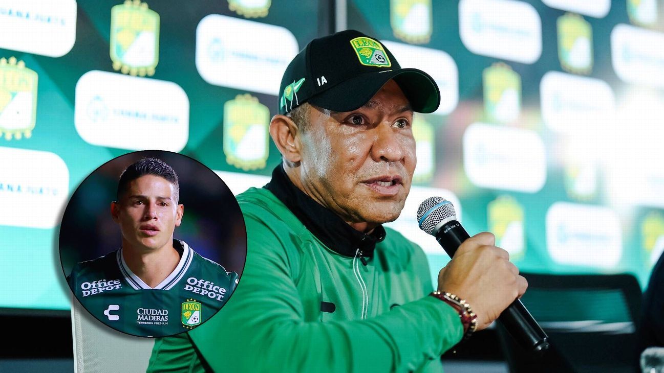 Nuevo DT de León se rinde ante James tras recibir "sorpresa": ¿qué dijo ...