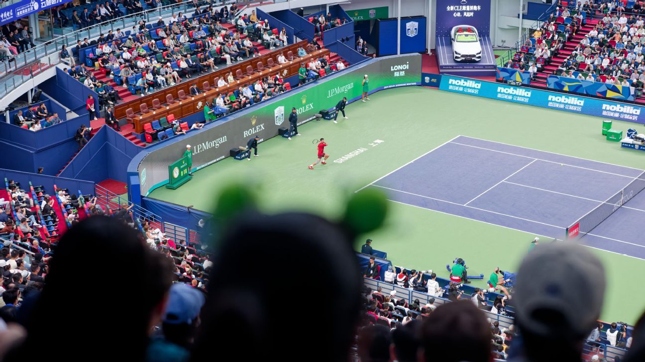 Masters 1000 de Shanghai 2025: orden de juego y todos los resultados - ESPN