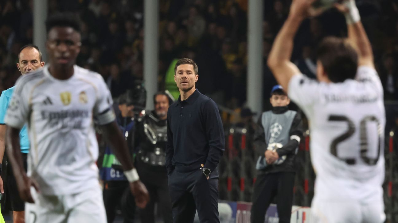 Xabi Alonso explico por que no ingreso valverde en real madrid kairat almaty champions league ...