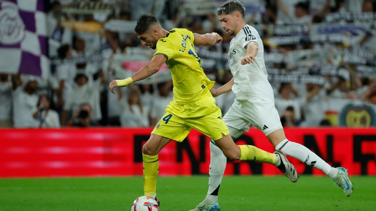 Cuándo juegan Real Madrid vs. Villarreal por LaLiga: fecha, hora, estadio y tv en vivo - ESPN